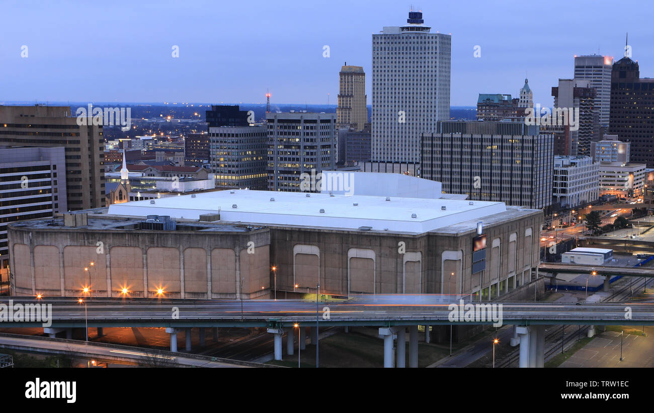 Memphis cityscape hi-res stock photography and images - Alamy