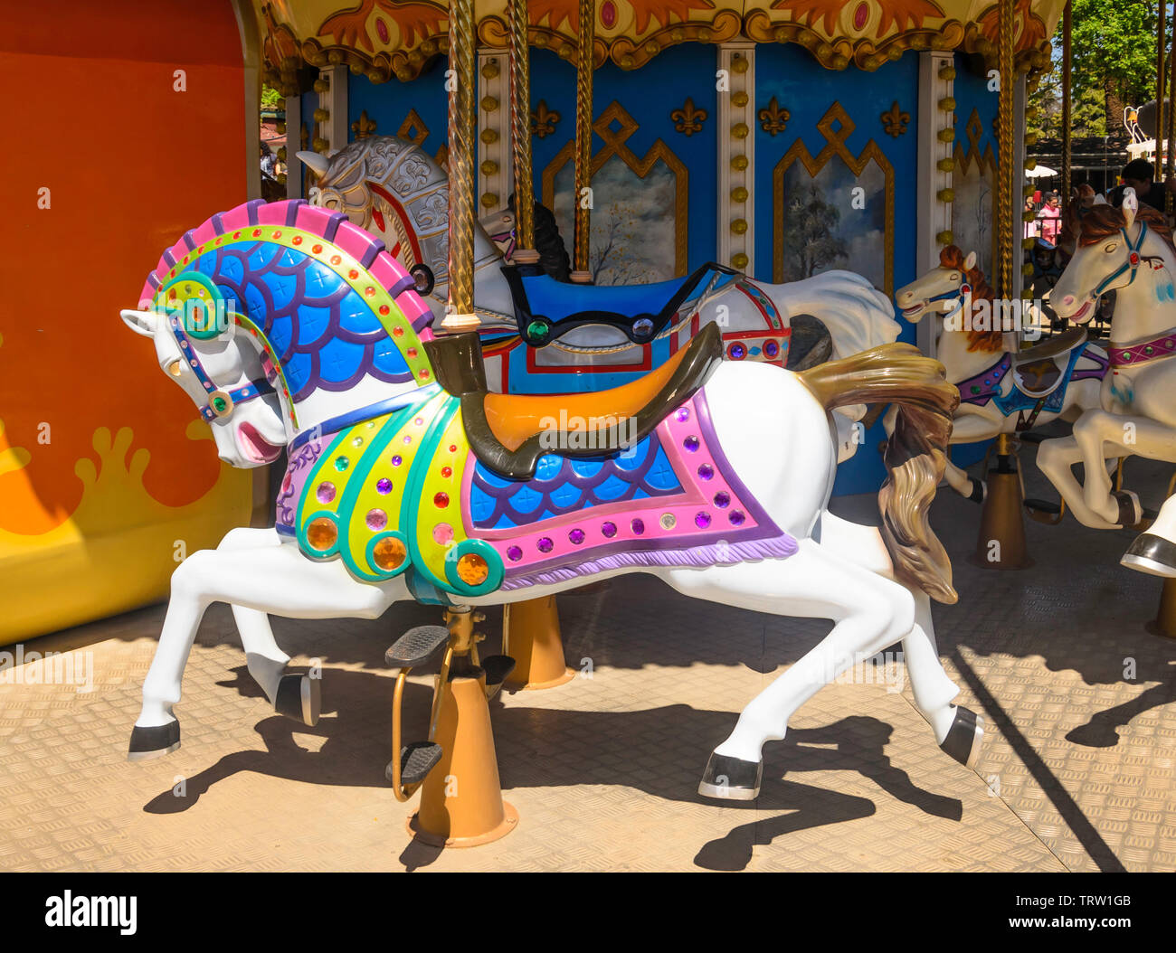 Fairy tale carousel hi-res stock photography and images - Alamy