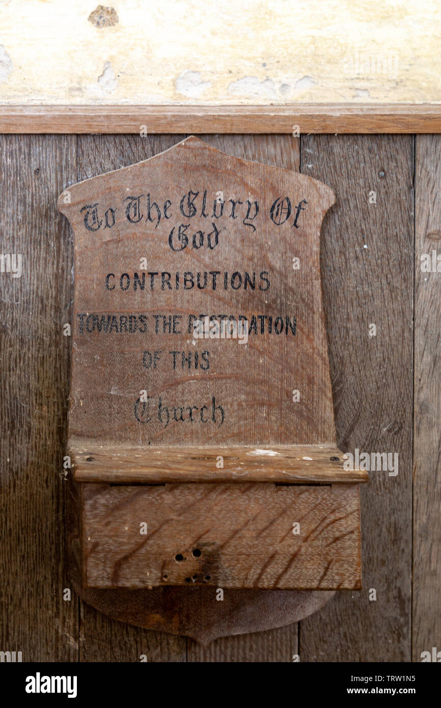 Historic interior unchanged since 18th century, Church of Saint Mary ...