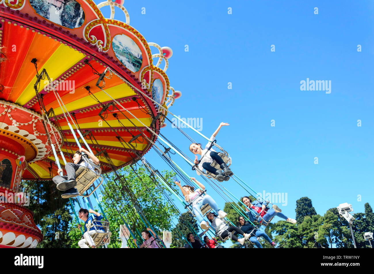 Flying Chair Ride High Resolution Stock Photography and Images - Alamy