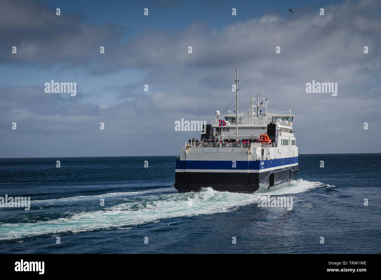 Ferry to the lofotens hi-res stock photography and images - Alamy