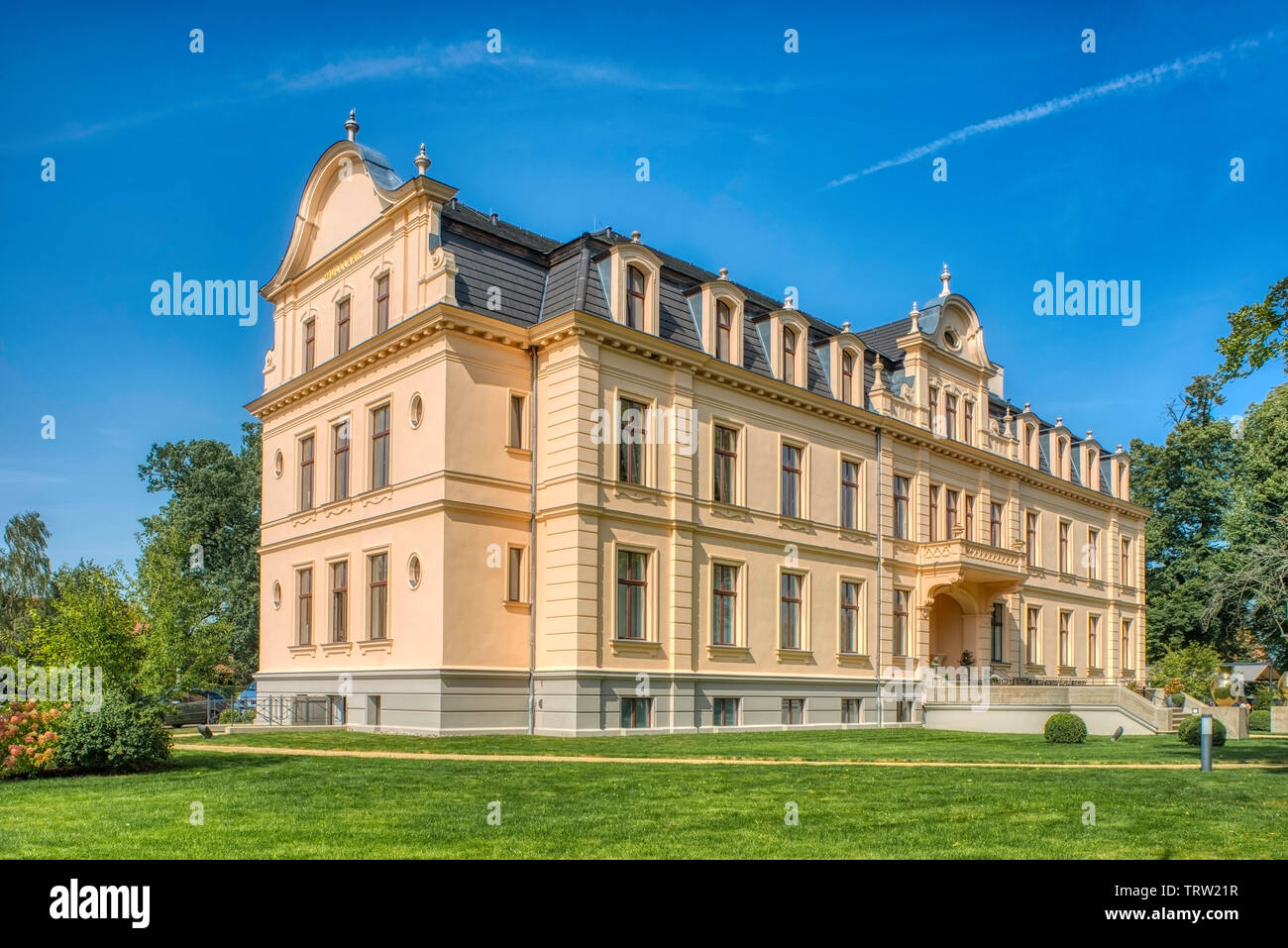 Schloß Ribbeck, Ribbeck Castle, Ribbeck district, Nauen, Havelland ...