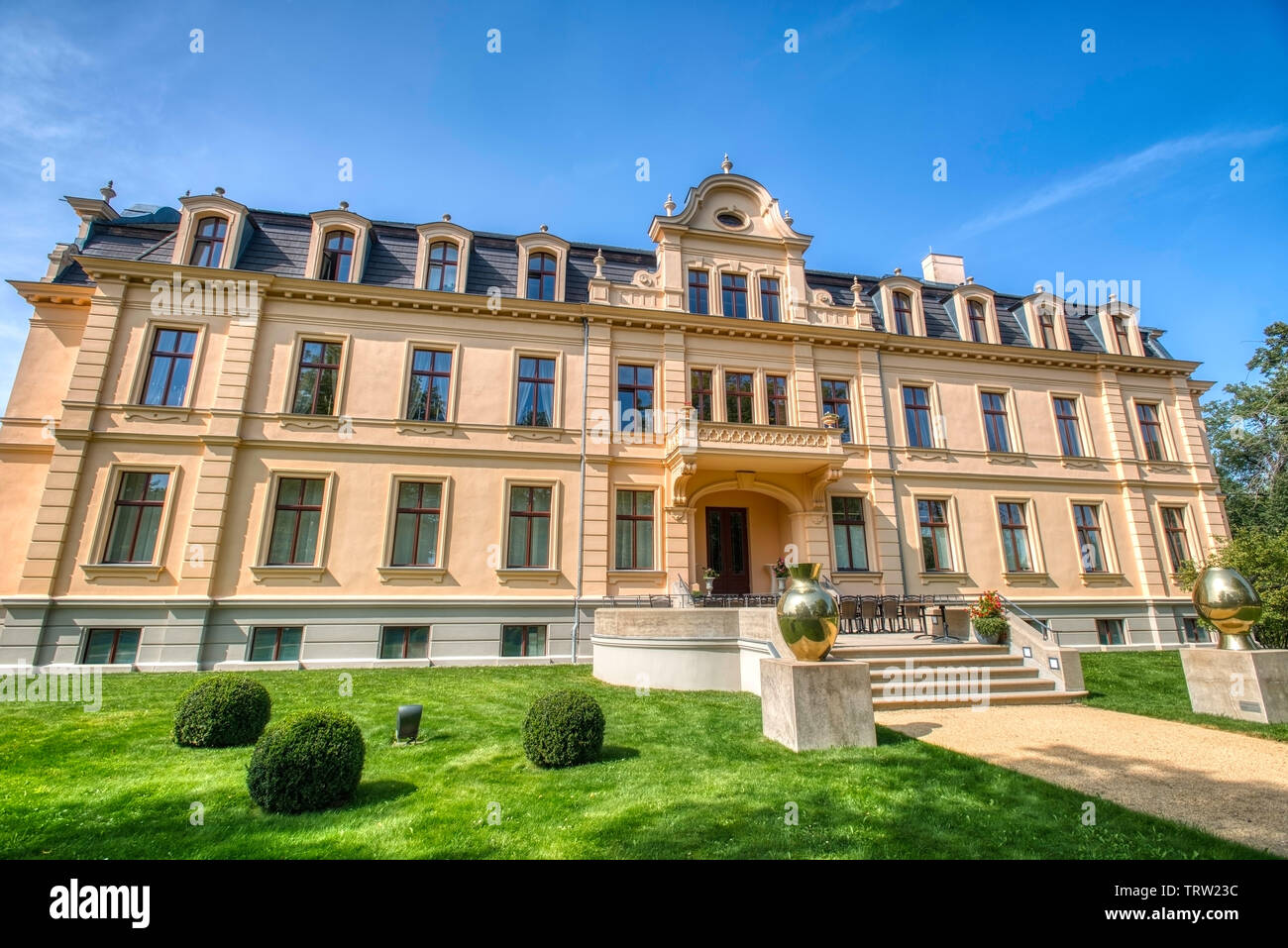 Schloß Ribbeck, Ribbeck Castle, Ribbeck district, Nauen, Havelland ...