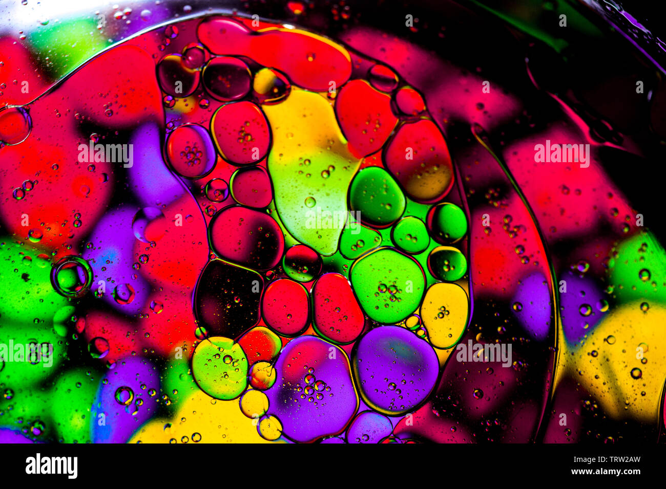 abstract colorful organic bubbles macro pattern texture Stock Photo - Alamy