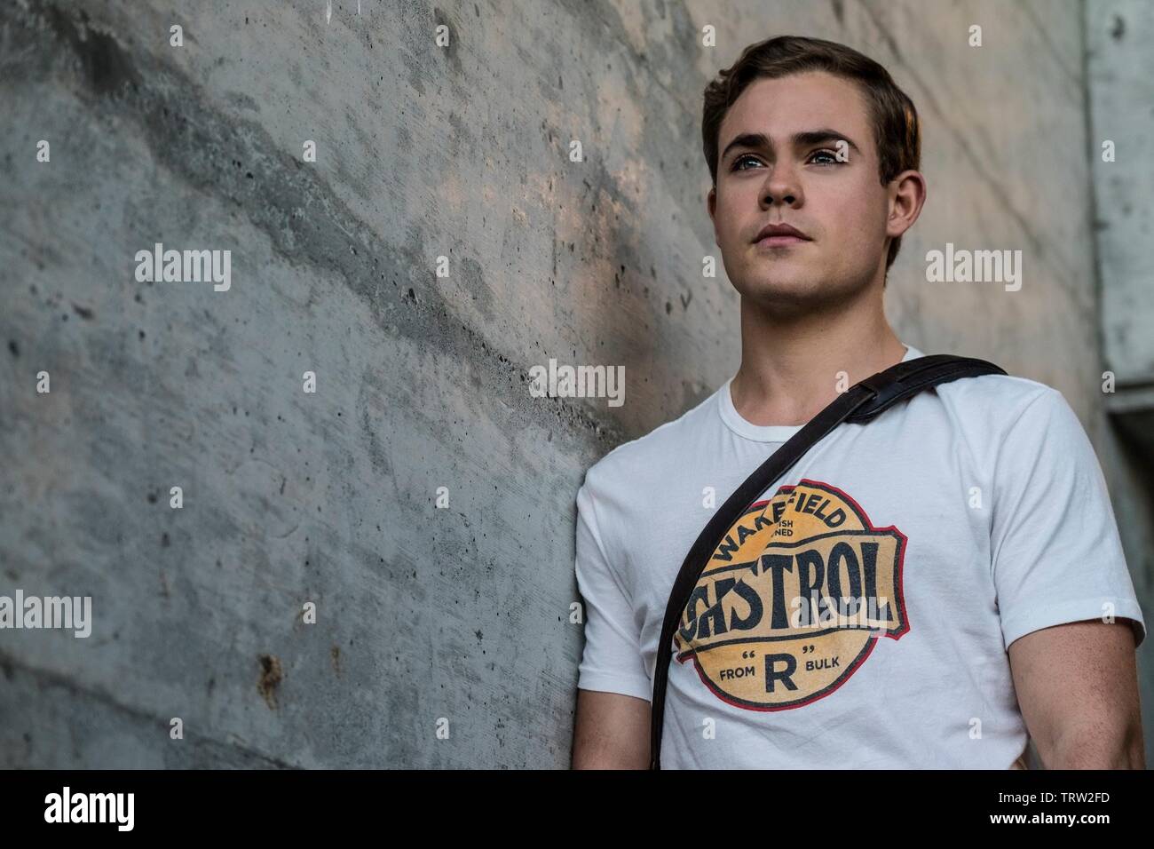 DACRE MONTGOMERY in POWER RANGERS (2017). Copyright: Editorial use only ...