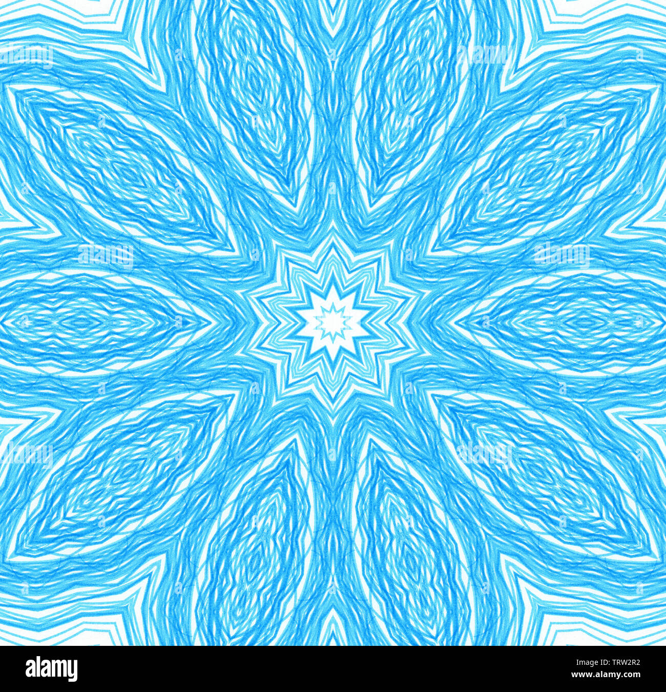 Abstract blue concentric pattern for design Stock Photo - Alamy