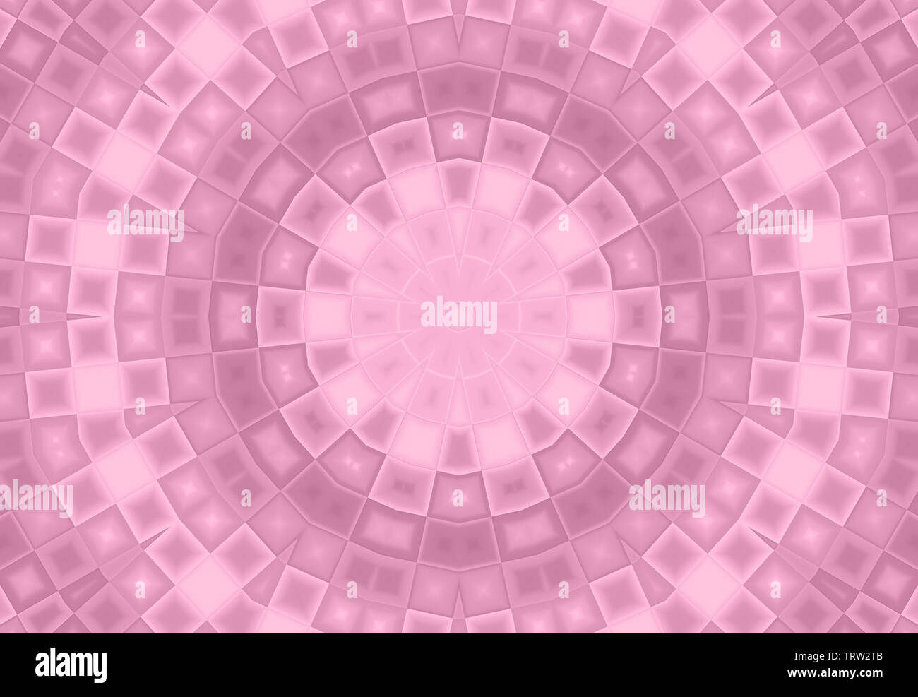 Abstract pink background of squares concentric pattern Stock Photo - Alamy