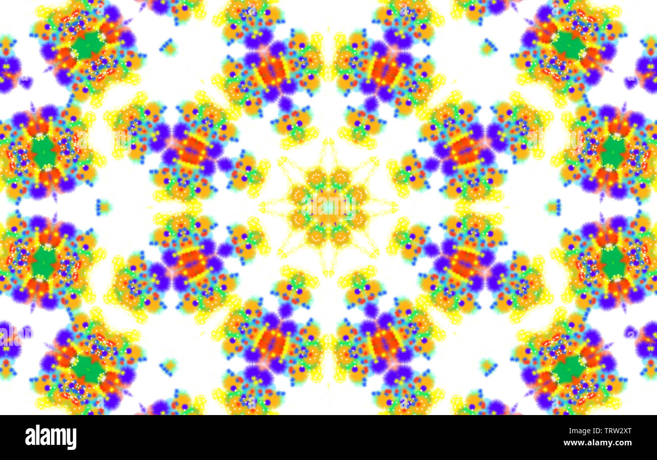 Background with abstract colorful concentric pattern Stock Photo - Alamy