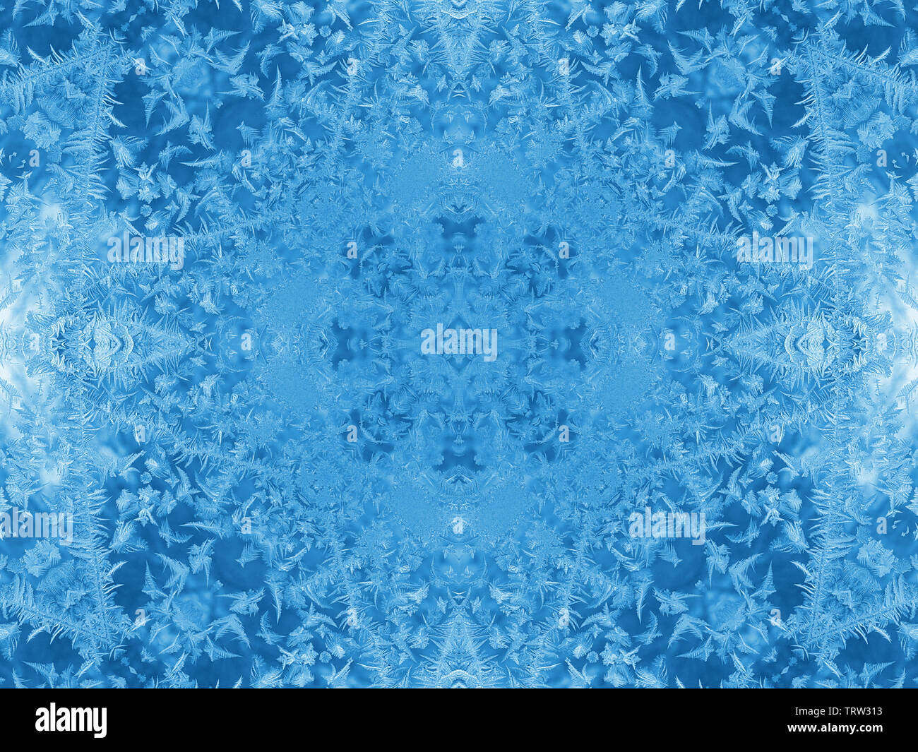 Background with concentric abstract ice pattern Stock Photo - Alamy