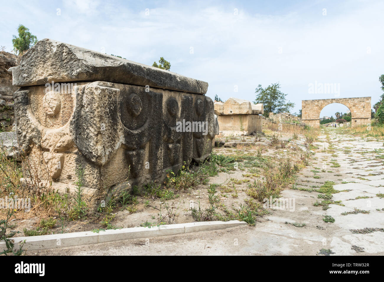 East necropolis sarcophagus hi-res stock photography and images - Alamy