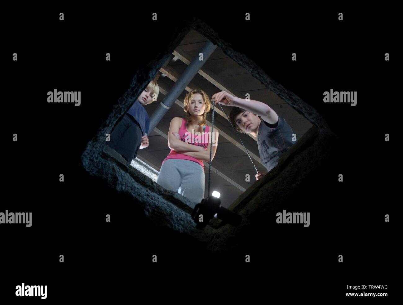 NATHAN GAMBLE , HALEY BENNETT and CHRIS MASSOGLIA in THE HOLE 3D (2009 ...