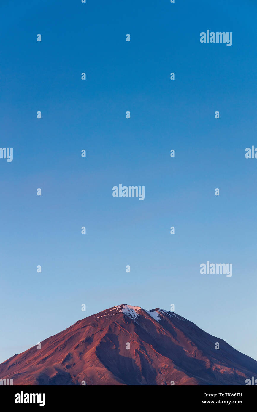Volcano El Misti viewed from Arequipa, Peru, South America Stock Photo ...