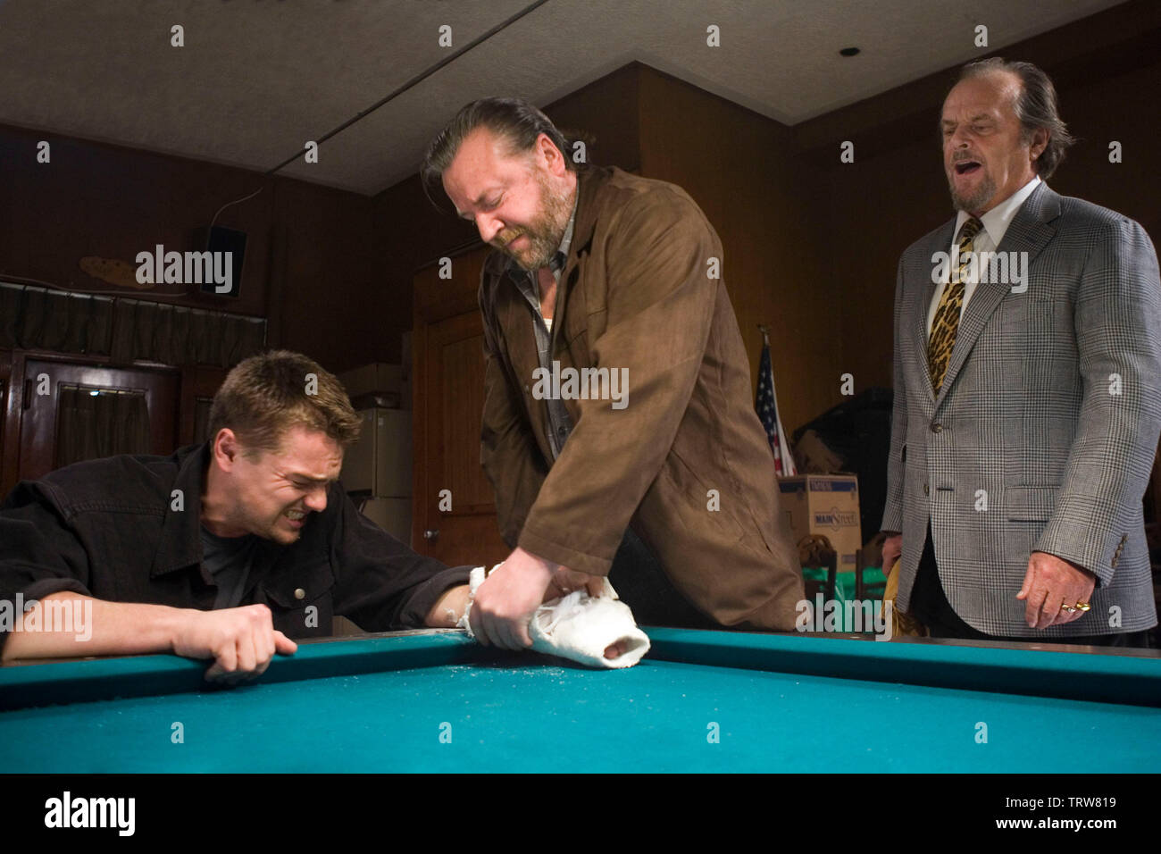 JACK NICHOLSON and LEONARDO DICAPRIO in THE DEPARTED (2006). Copyright ...