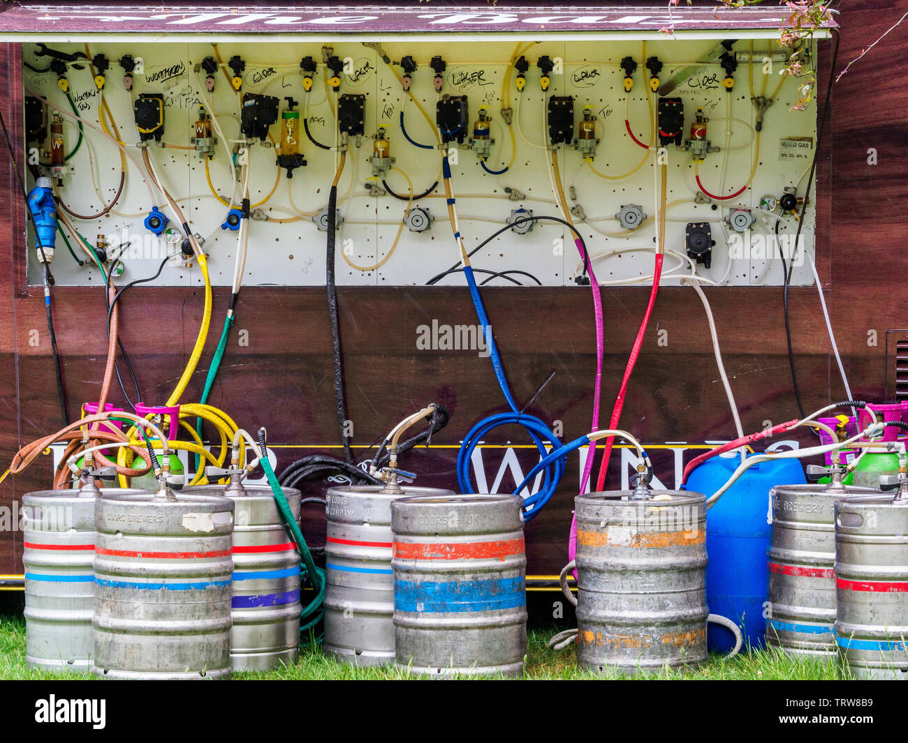 Beer stall plumbing hi-res stock photography and images - Alamy