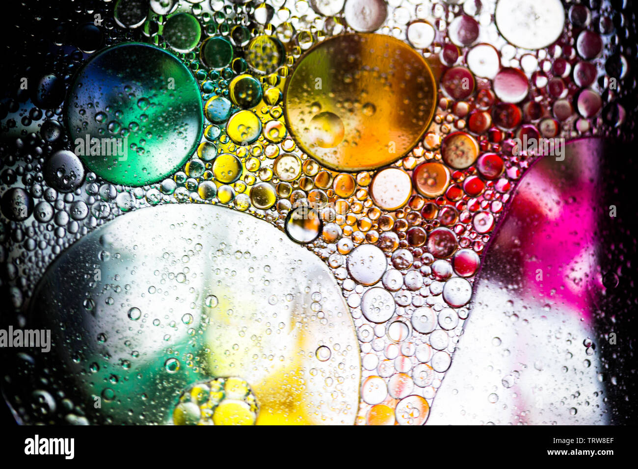 abstract colorful organic bubbles macro pattern texture Stock Photo - Alamy