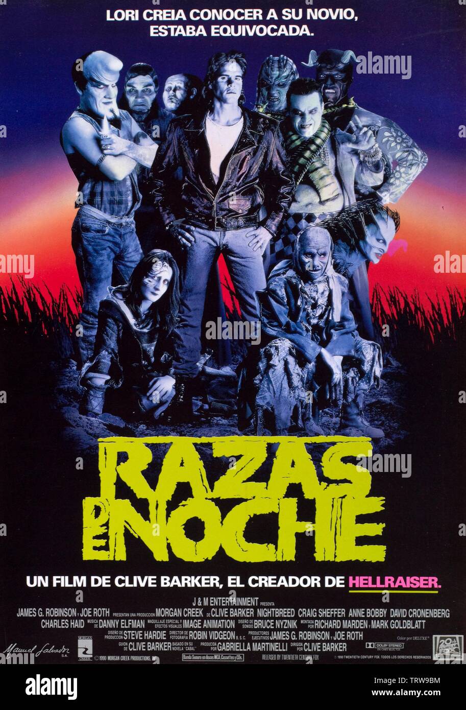 NIGHTBREED (1990). Copyright: Editorial use only. No merchandising or ...