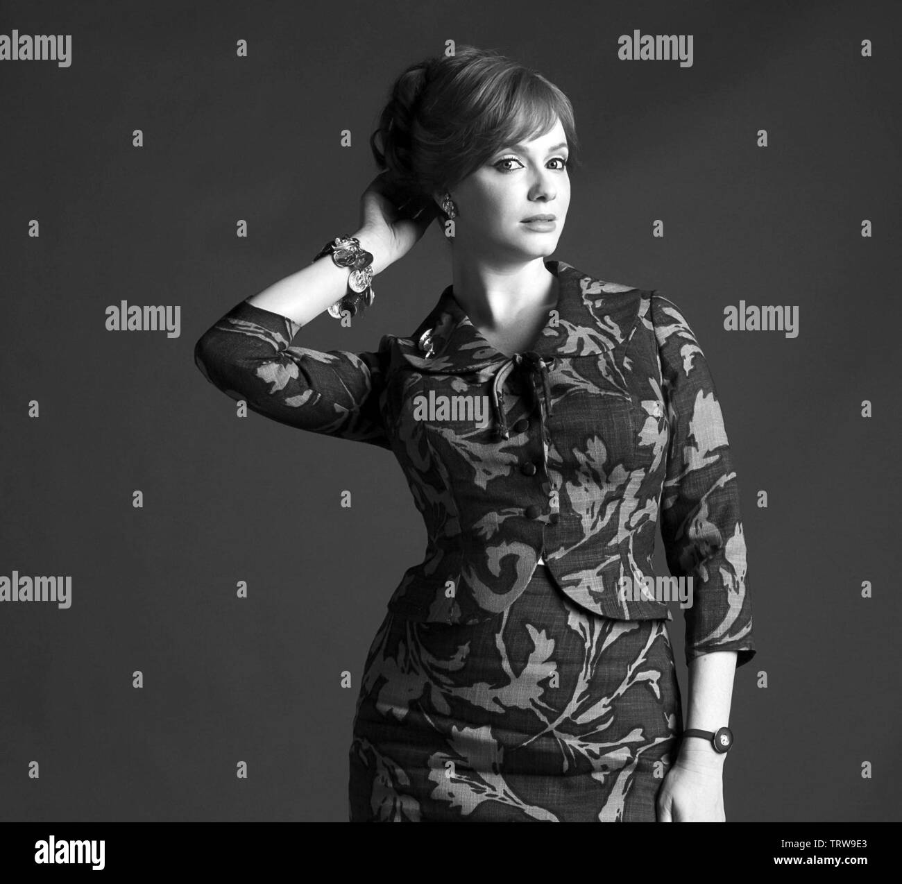Christina hendricks mad men hi-res stock photography and images - Alamy