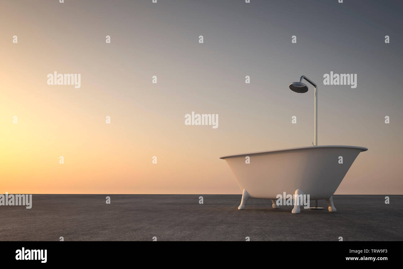 Bathtub beach hi-res stock photography and images - Alamy