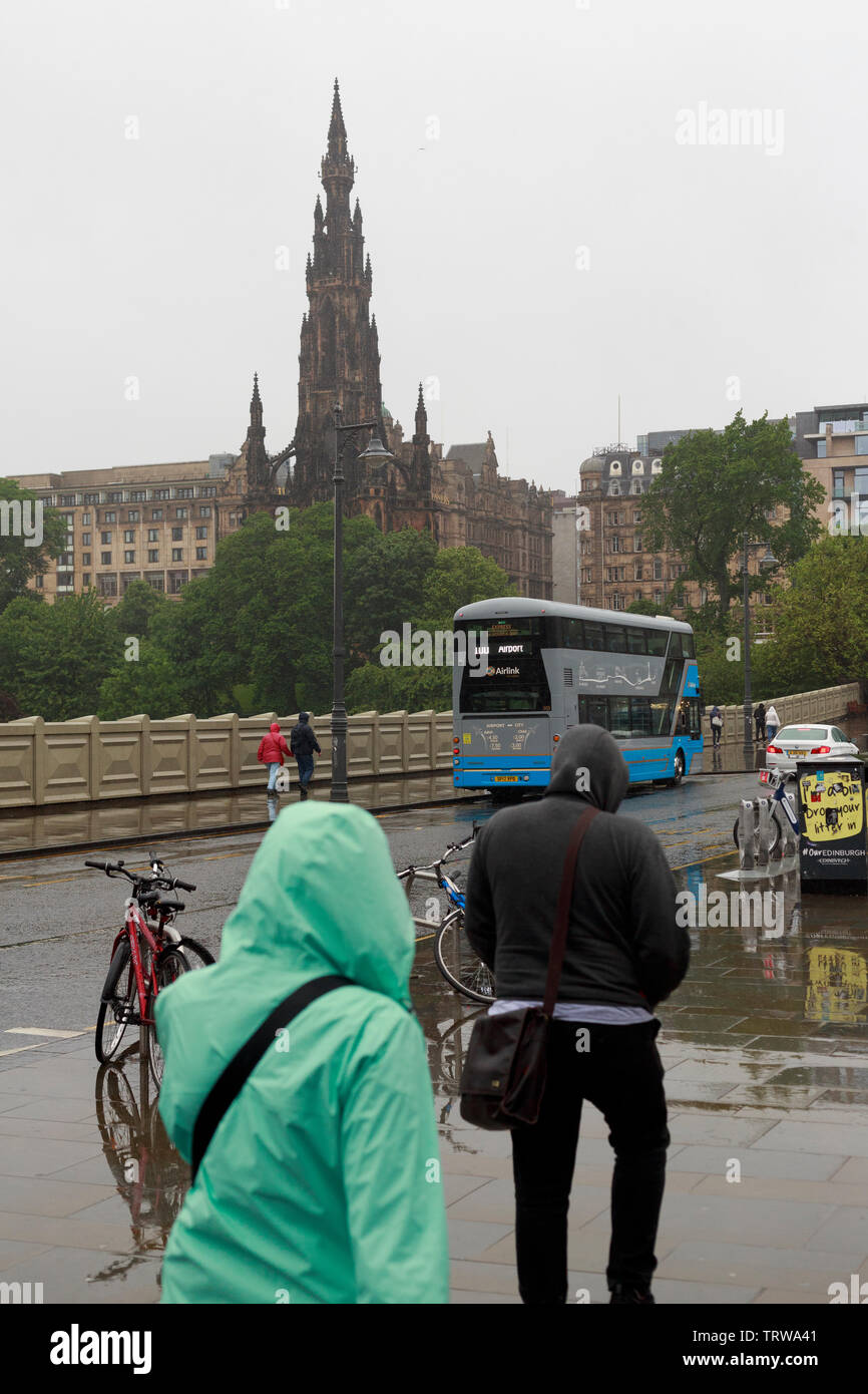 Edinburgh, Scotland. UK. 12 June. 2019. Weather UK. Edinburgh's capital ...