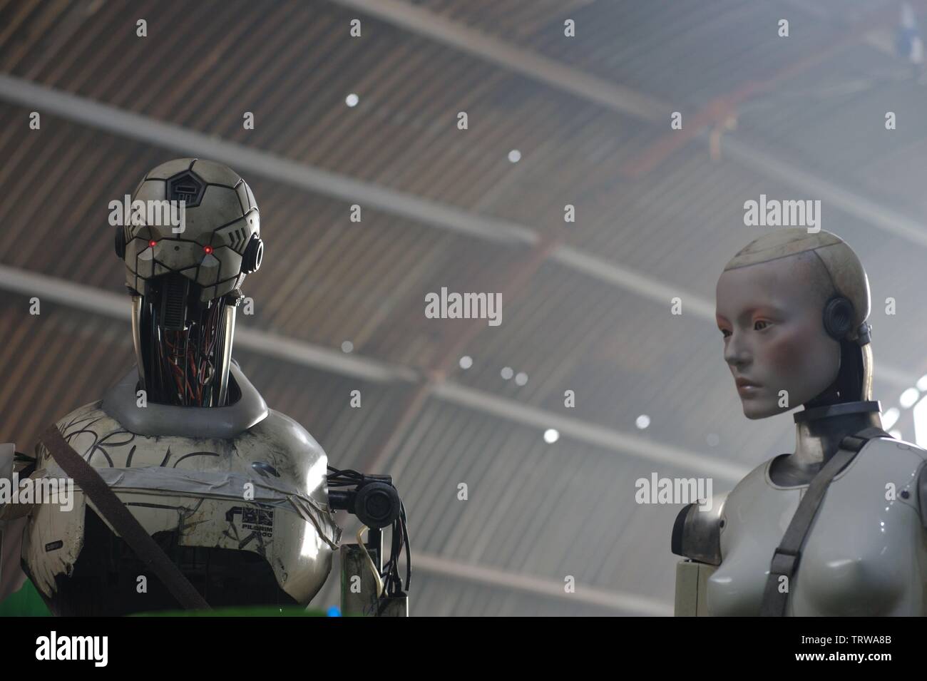 AUTOMATA (2014). Copyright: Editorial use only. No merchandising or ...