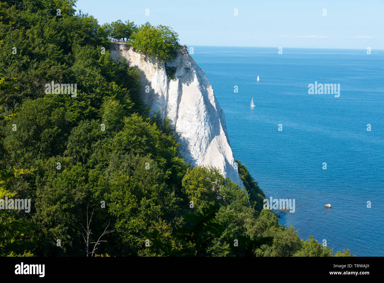 chalk cliffs of ruegen, germany Stock Photo - Alamy
