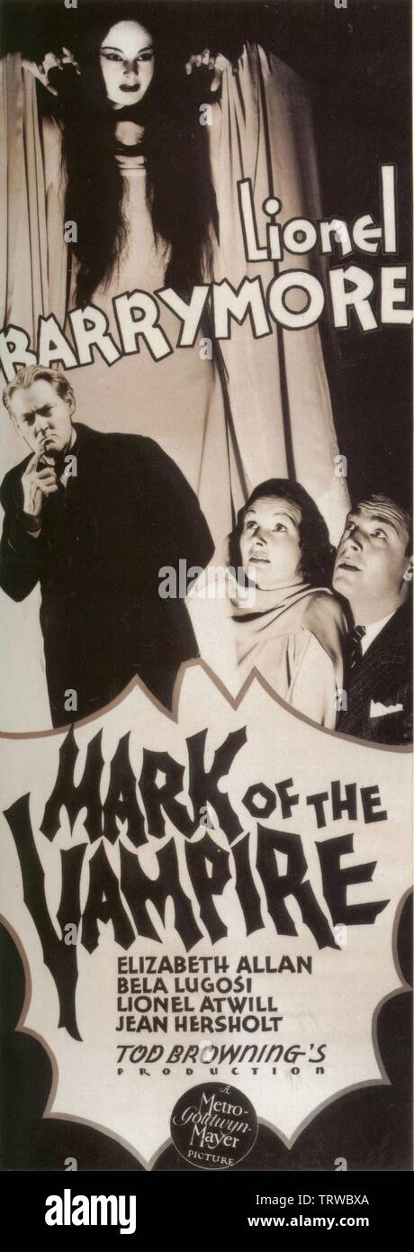 MARK OF THE VAMPIRE (1935). Copyright: Editorial use only. No ...