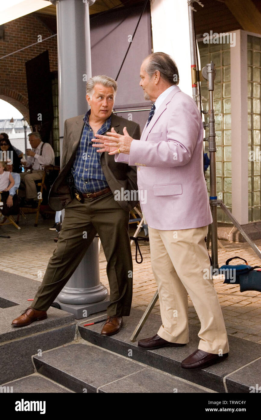 JACK NICHOLSON and MARTIN SHEEN in THE DEPARTED (2006). Copyright ...