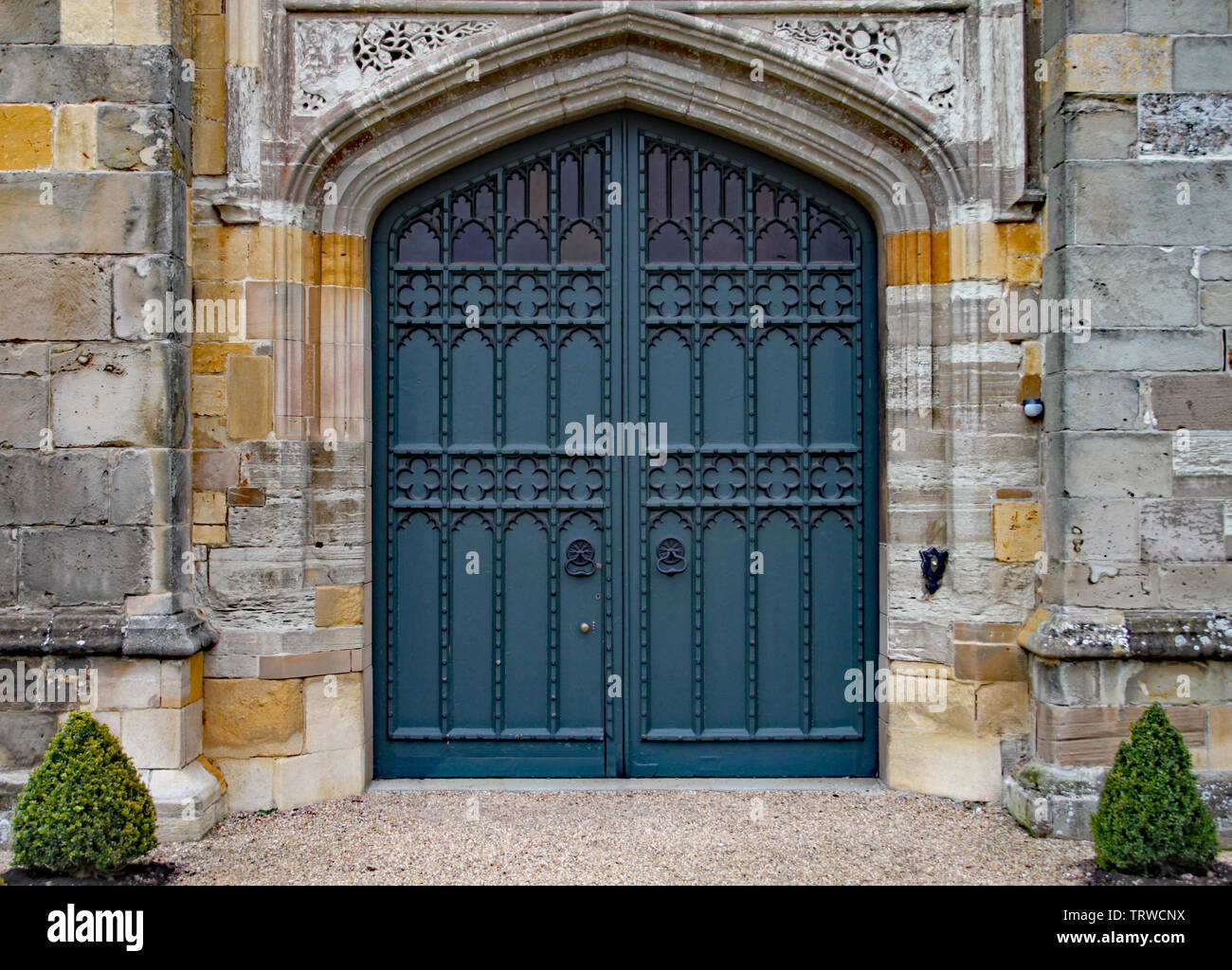 Old heavy ornate door in an old English manor house Stock Photo - Alamy