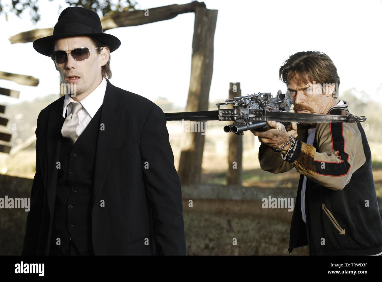 WILLEM DAFOE and ETHAN HAWKE in DAYBREAKERS (2009). Copyright ...