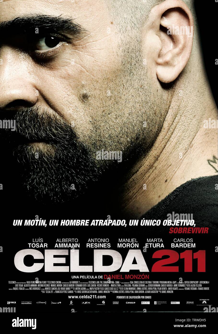 CELL 211 (2009) -Original title: CELDA 211-. Copyright: Editorial use ...