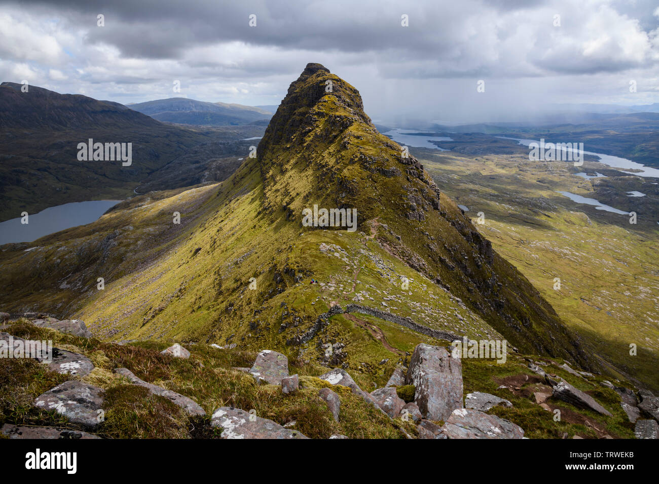 Assynt coigach national scenic area hi-res stock photography and images ...