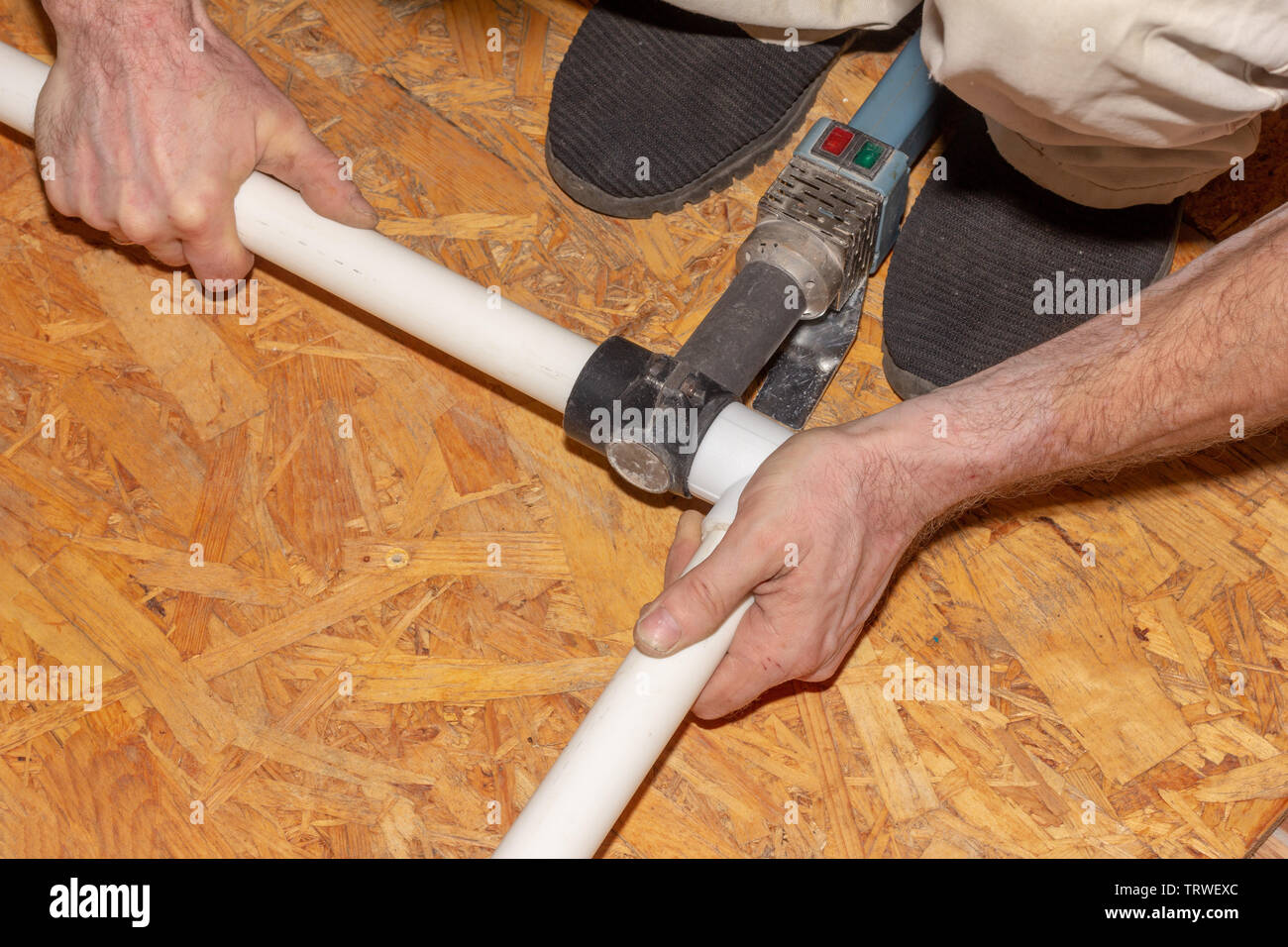 Polypropylene Pipes Installation High Resolution Stock Photography and ...