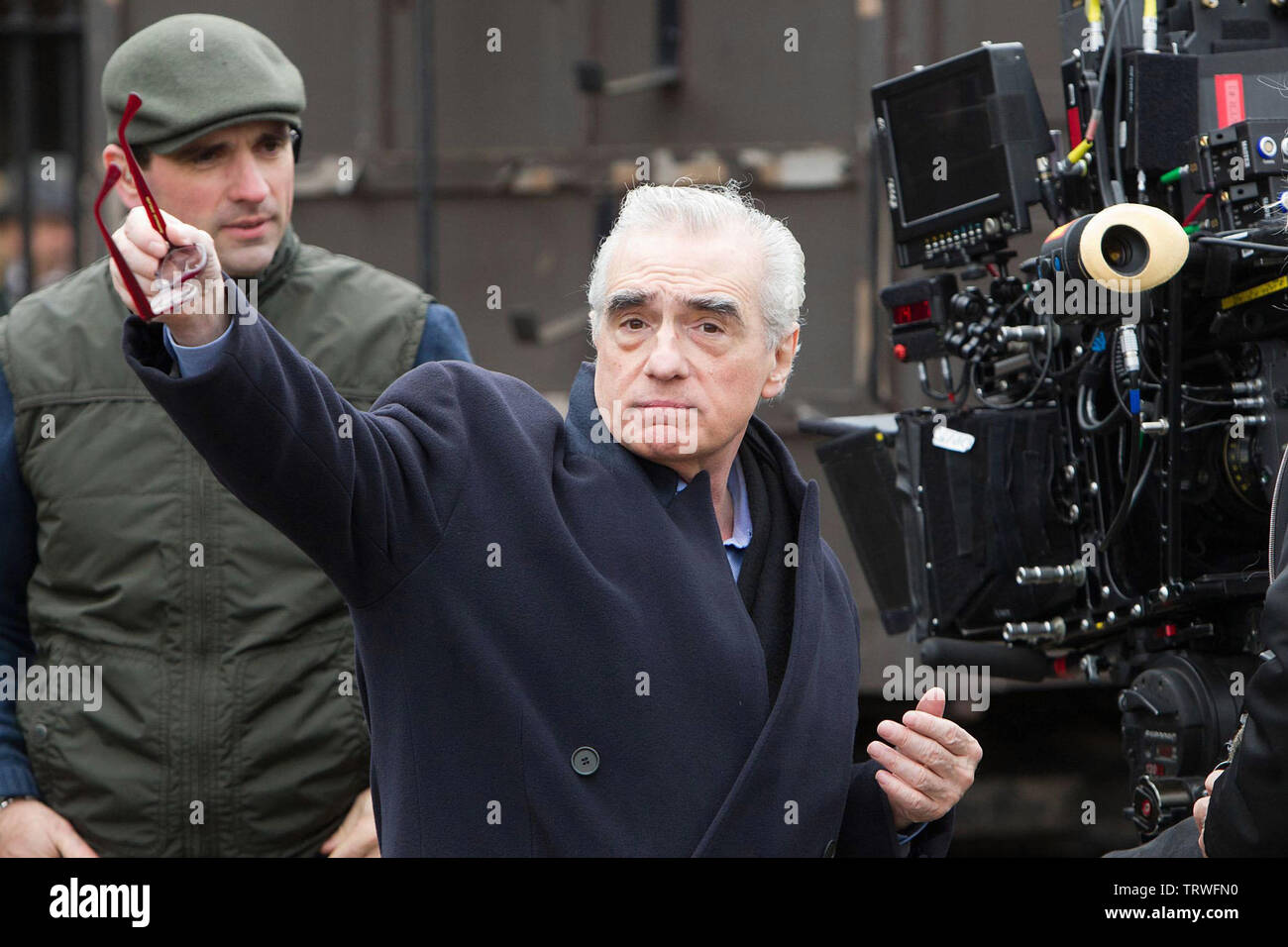 MARTIN SCORSESE in HUGO (2011). Copyright: Editorial use only. No ...