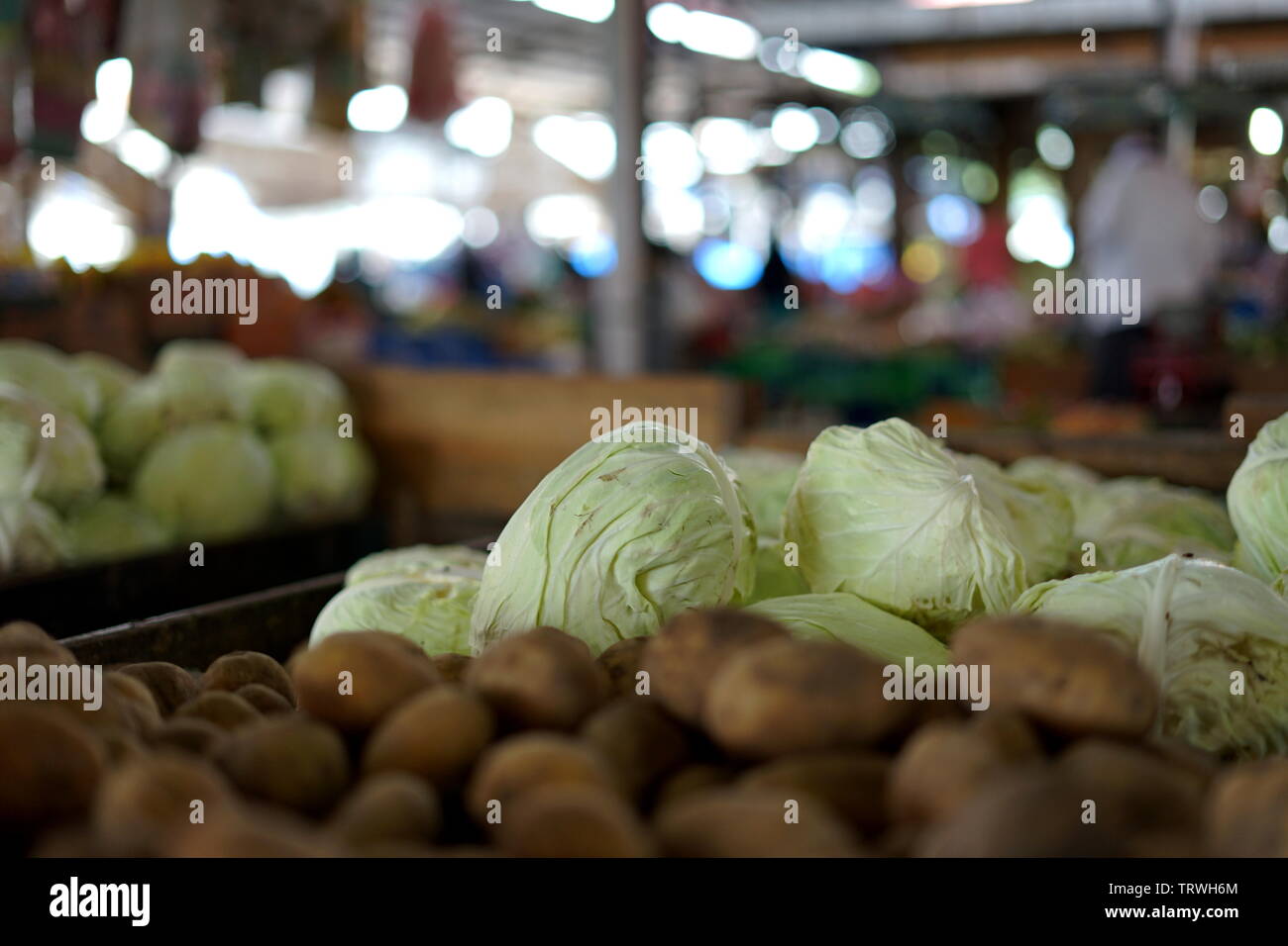 Vegetable market stall with variety of vegetable Stock Photo - Alamy
