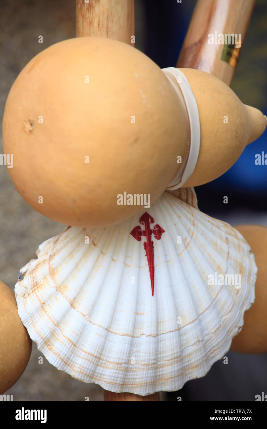 Santiago de compostela pilgrim hi-res stock photography and images - Alamy