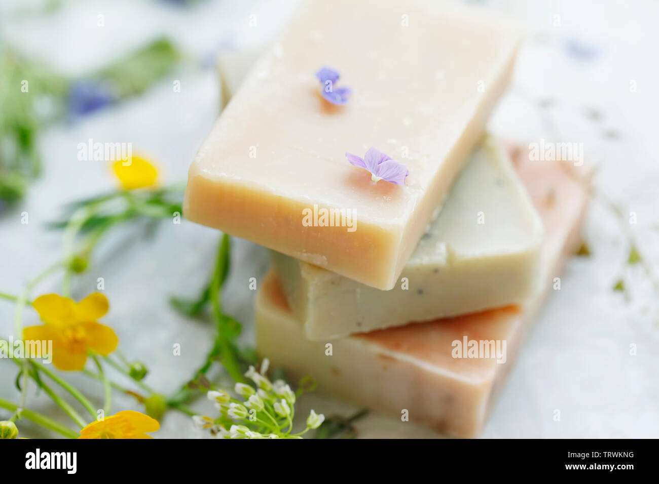 Beautiful handmade soaps hi-res stock photography and images - Alamy