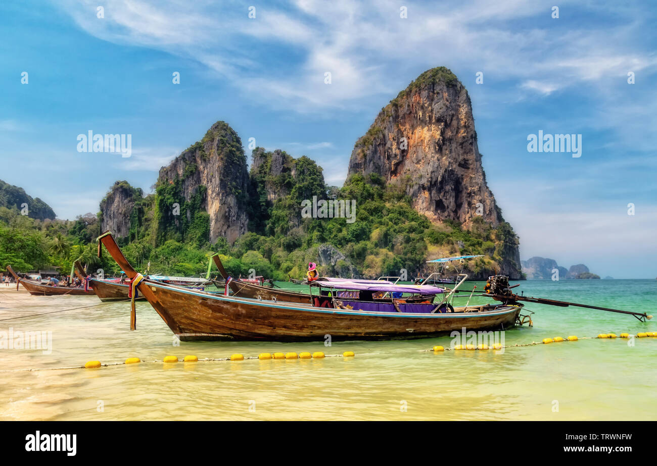 Ao railay strand hi-res stock photography and images - Alamy