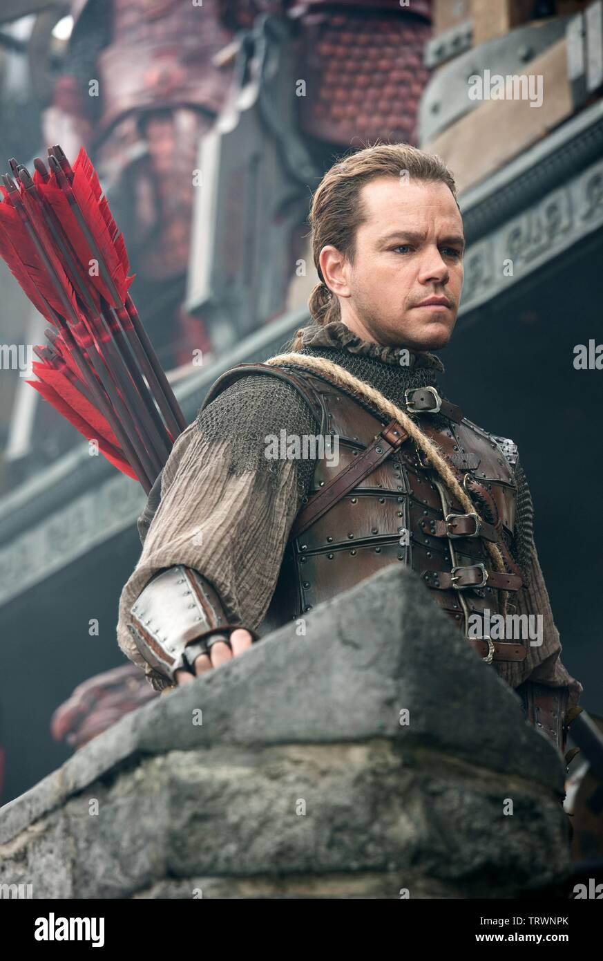 MATT DAMON in THE GREAT WALL (2016). Copyright: Editorial use only. No ...