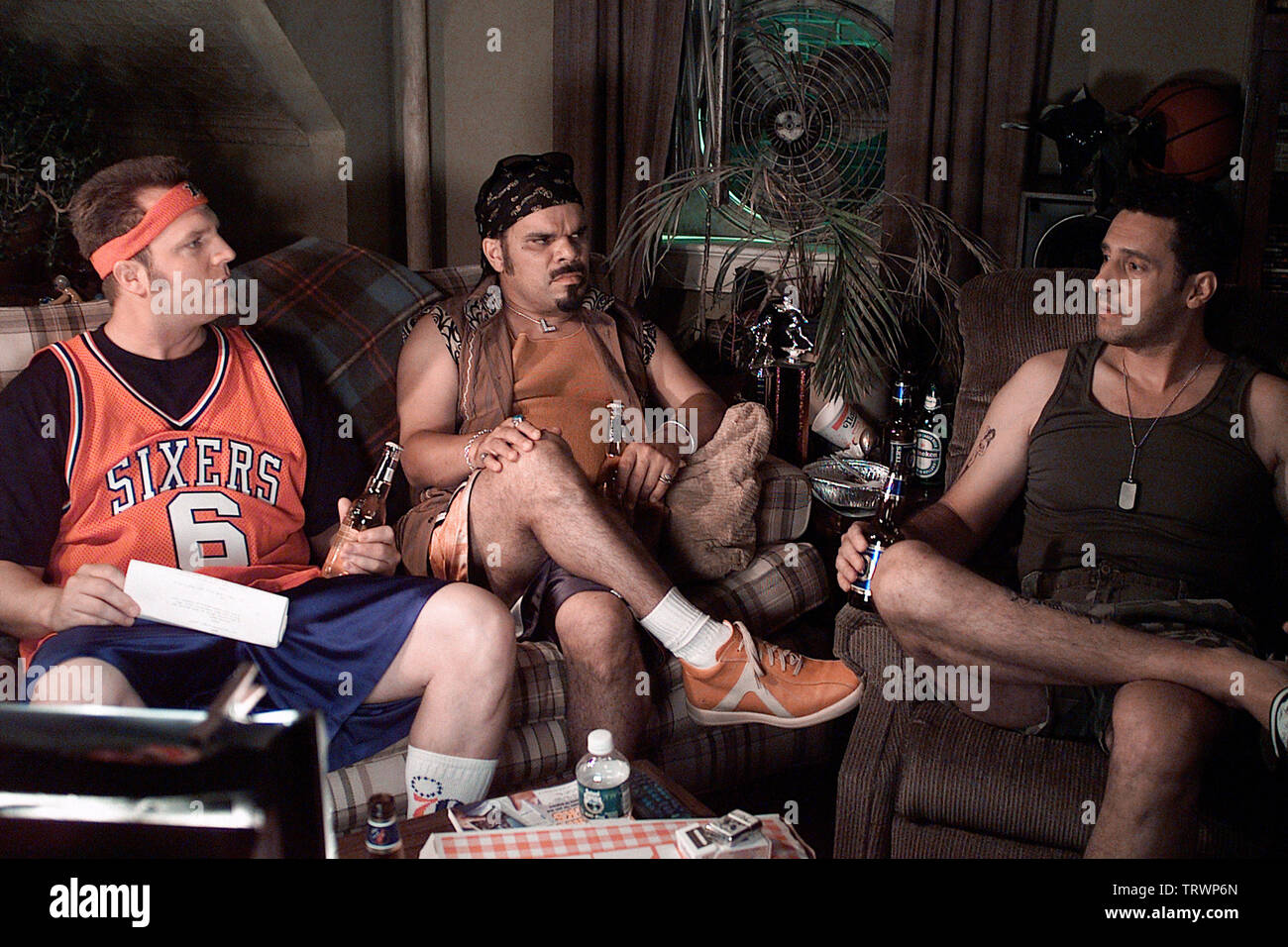 LUIS GUZMAN , JOHN TURTURRO and JONATHAN LOUGHRAN in ANGER MANAGEMENT ...