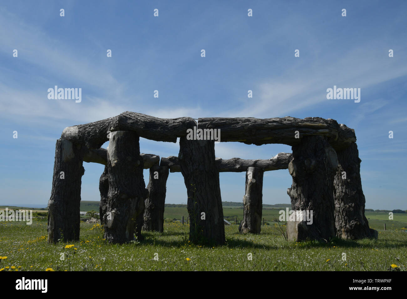 Wood henge hi-res stock photography and images - Alamy
