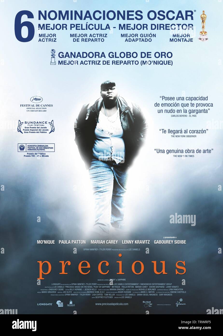 PRECIOUS: BASED ON THE NOVEL PUSH BY SAPPHIRE (2009). Copyright ...