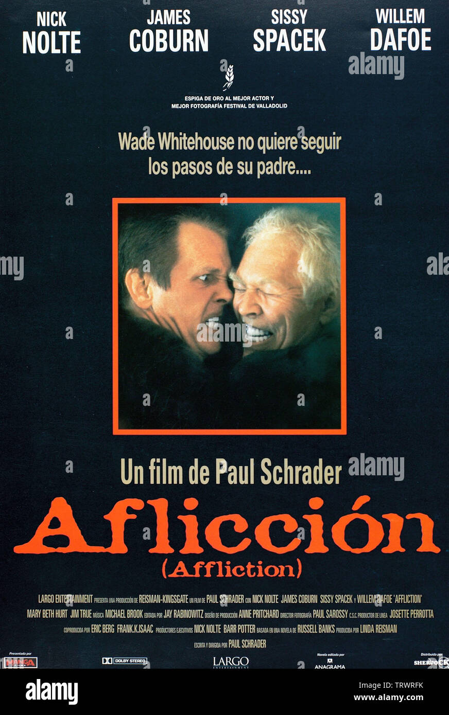 AFFLICTION (1997). Copyright: Editorial use only. No merchandising or ...