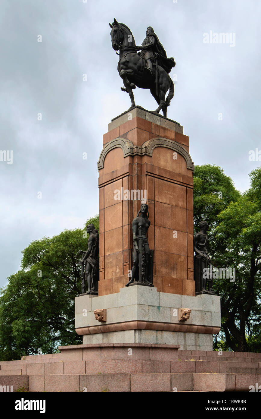 Monument to General Carlos Maria de Alvear was made by sculptor Antonio ...
