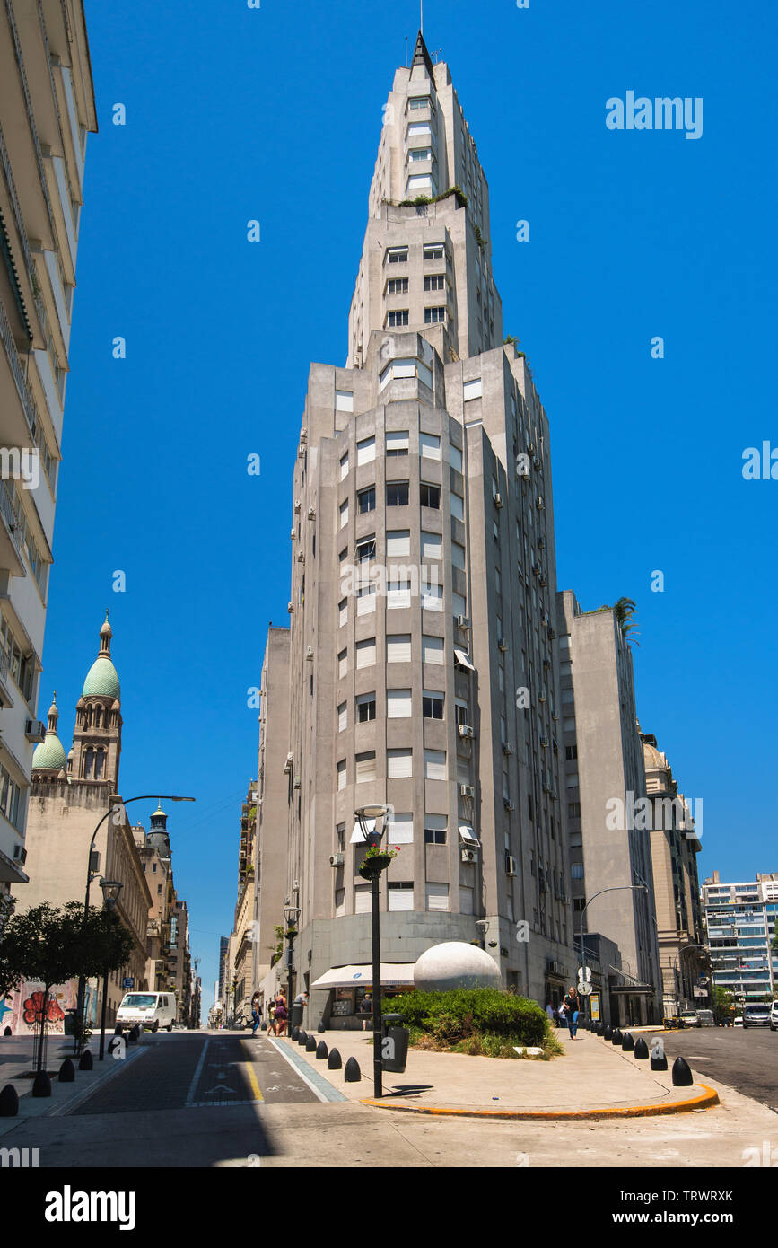 Kavanagh Building is an Art Deco skyscraper in Buenos Aires, overlooking Plaza San Martin. It ...