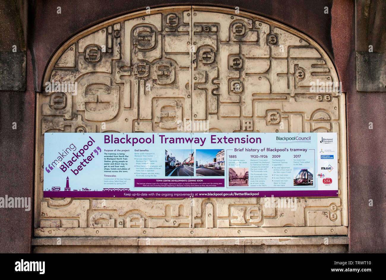 Tramway wall hi-res stock photography and images - Alamy