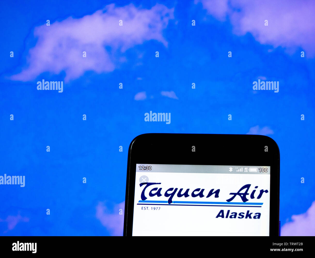 In this photo illustration the Taquan Air is the operating name for ...