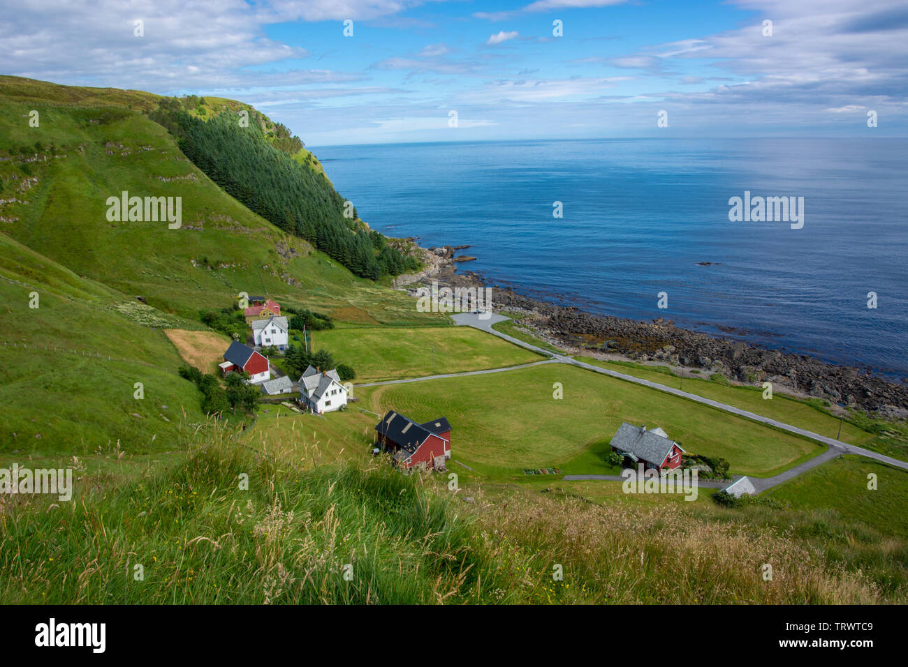 Runde bird island in Herøy, Norway / Scandinavia Stock Photo - Alamy