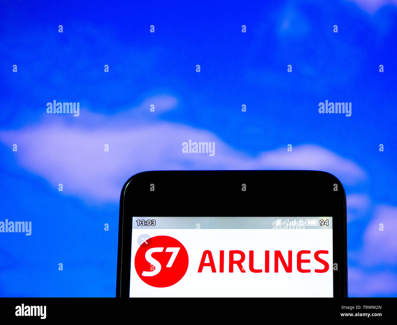 S7 airlines logo hi-res stock photography and images - Alamy
