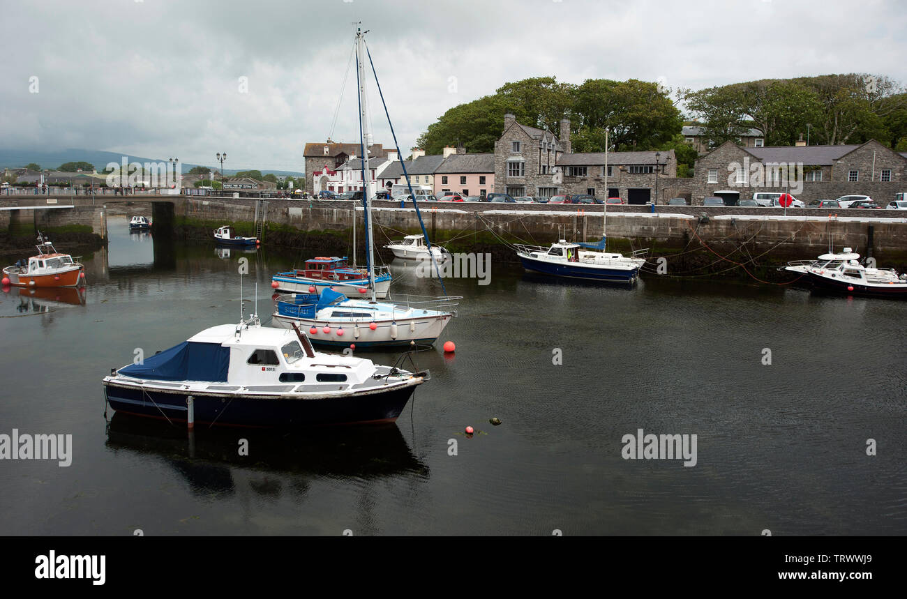 Castletown harbour, Isle of Man, British Isles Stock Photo - Alamy