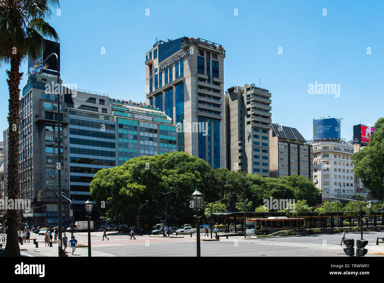 Landmarks and Beautiful Old Buildings in Buenos Aires, Argentina Stock ...